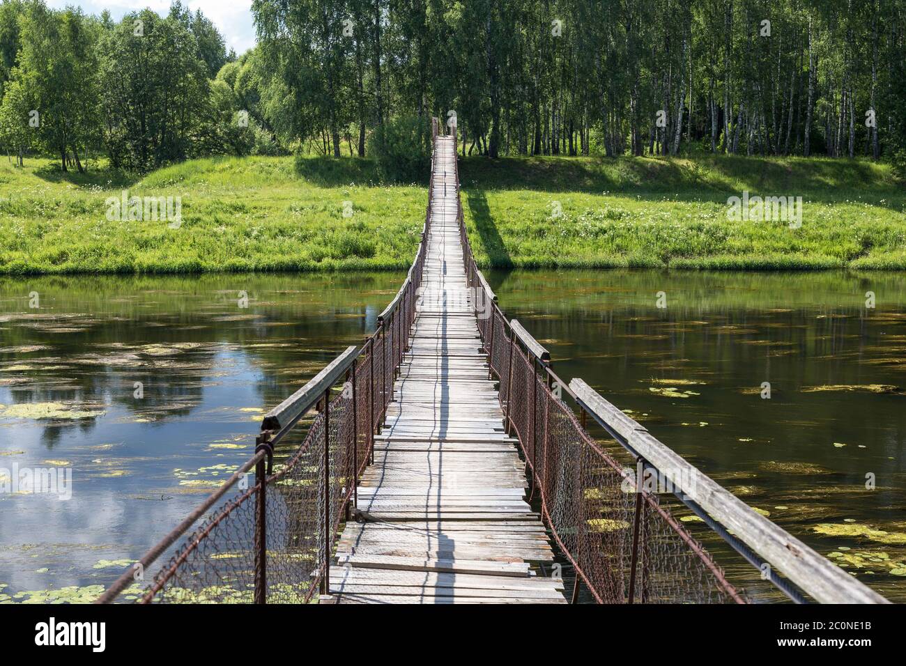Swing bridge rain forest hi-res stock photography and images - Alamy