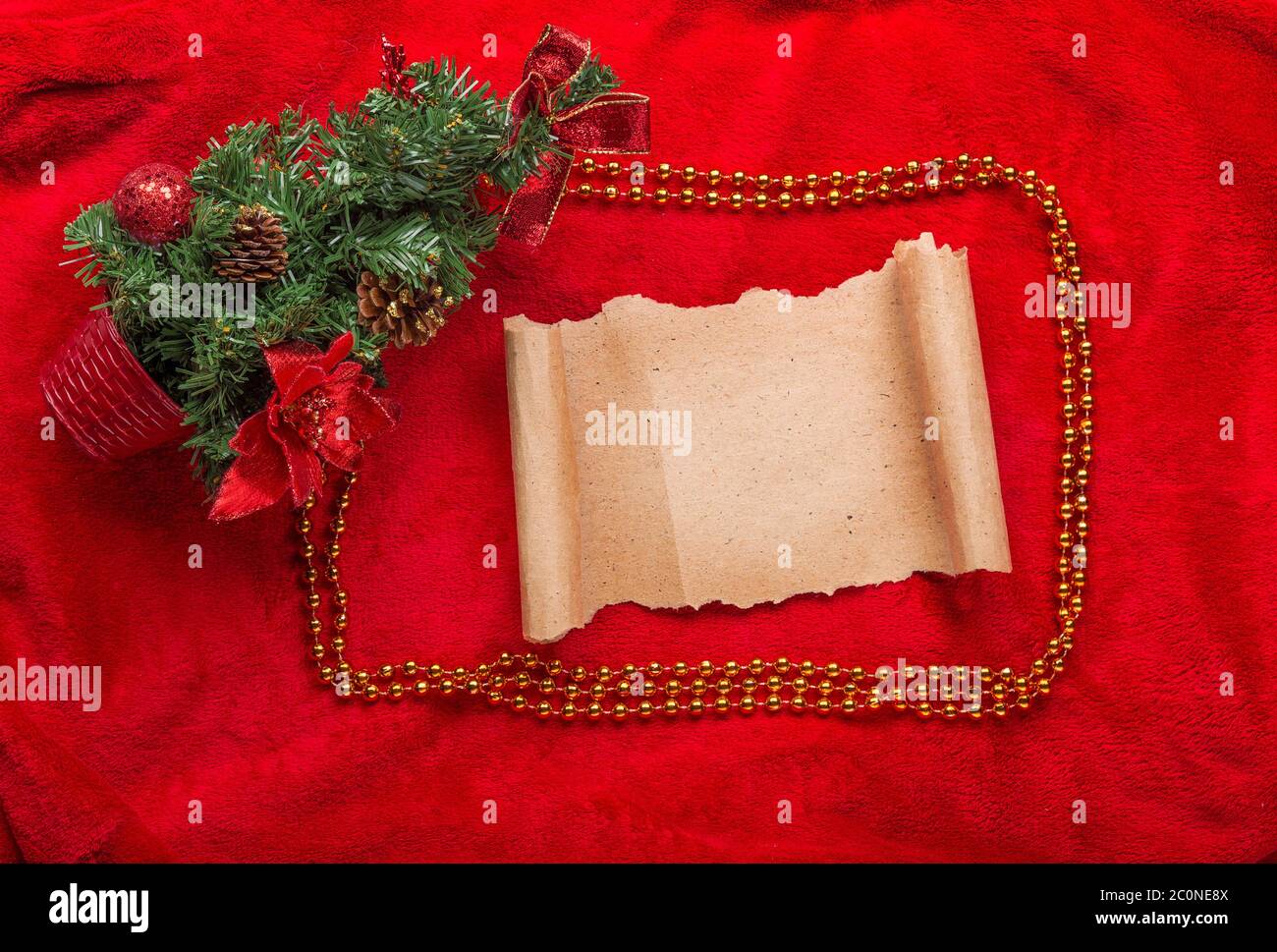 Torn christmas paper vintage hi-res stock photography and images - Alamy