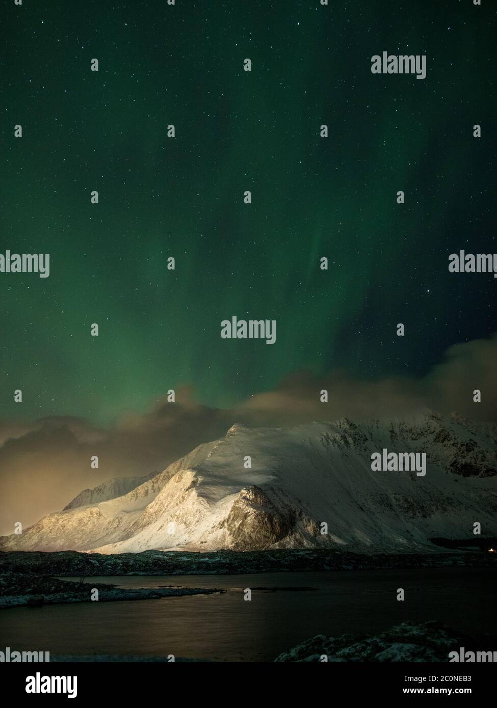 Portrait of the aurora Stock Photo - Alamy
