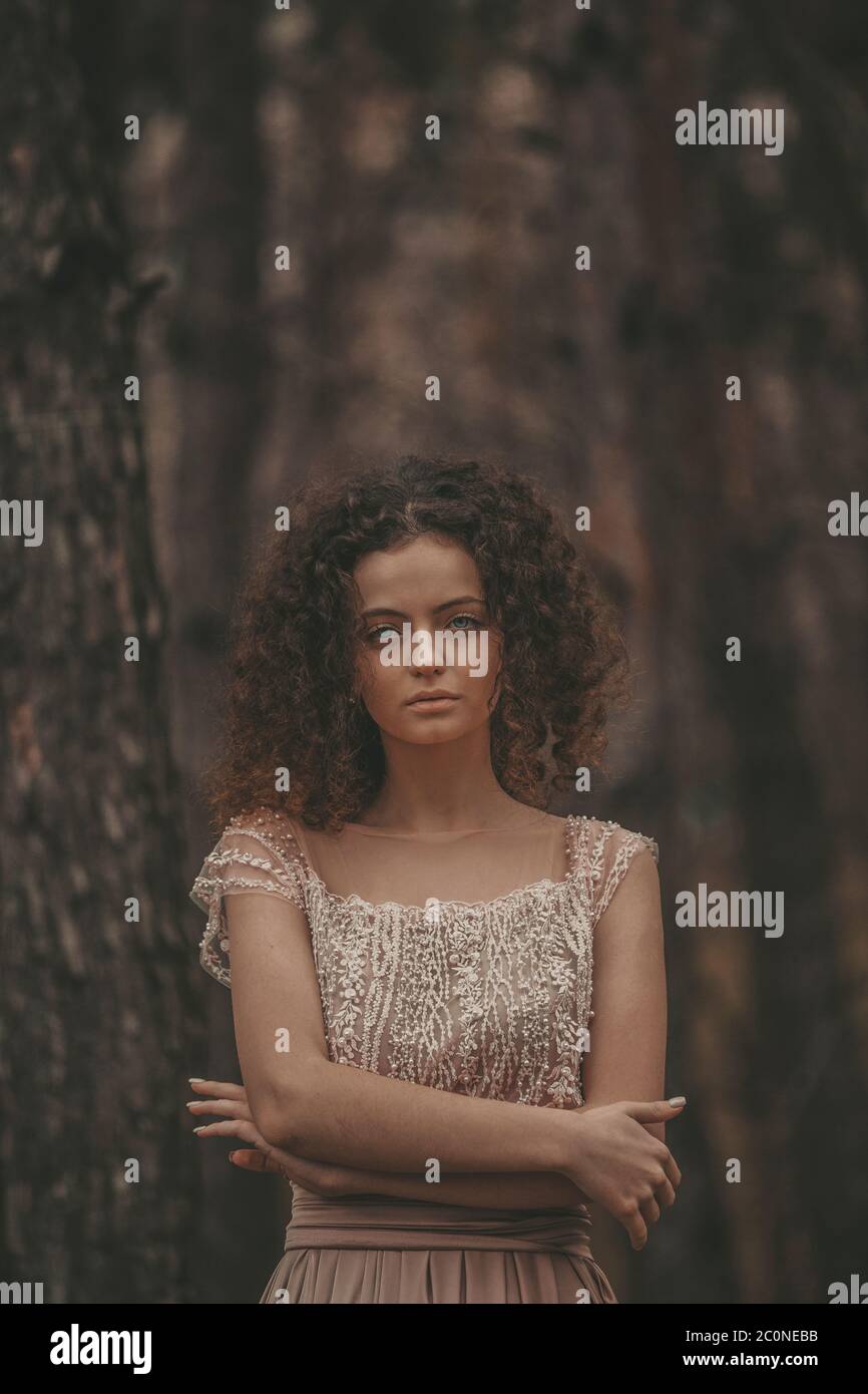 Beautiful woman portrait Stock Photo - Alamy