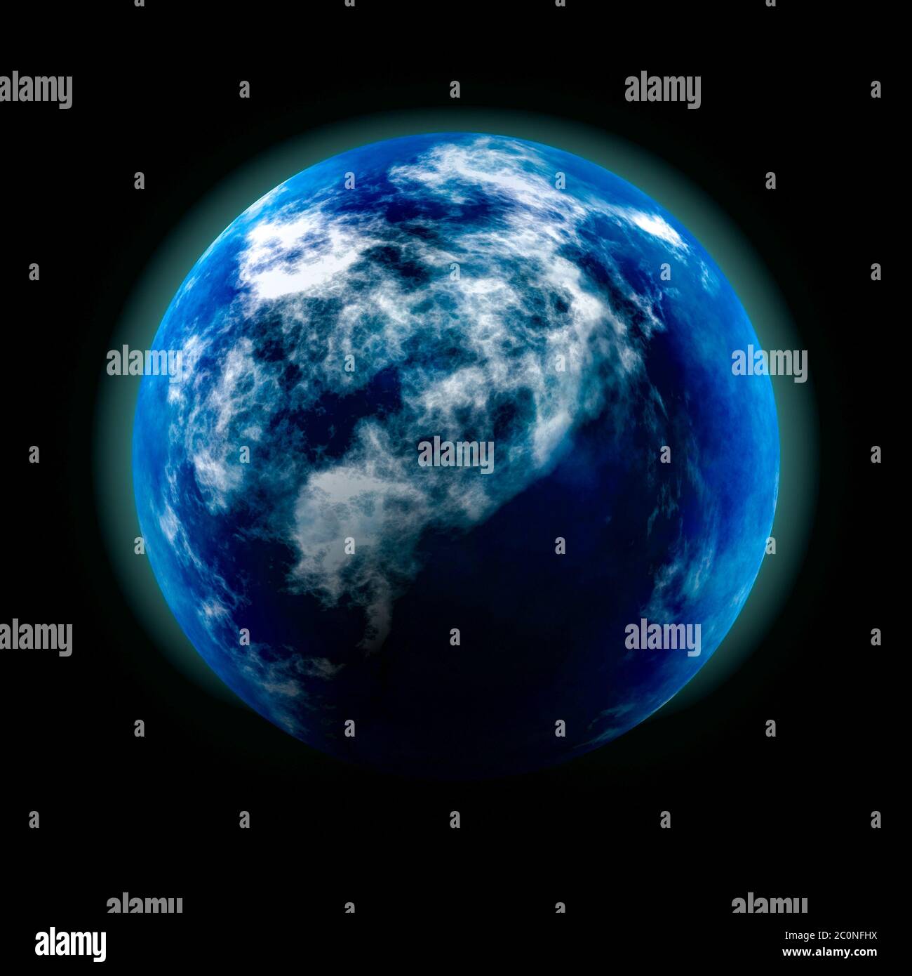 Planet earth in space Stock Photo - Alamy