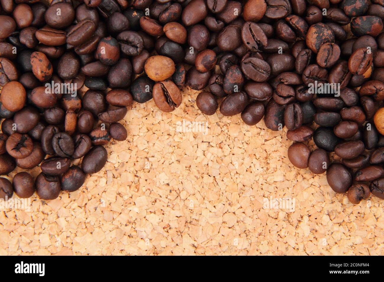 coffee beans as very nice drink background Stock Photo - Alamy
