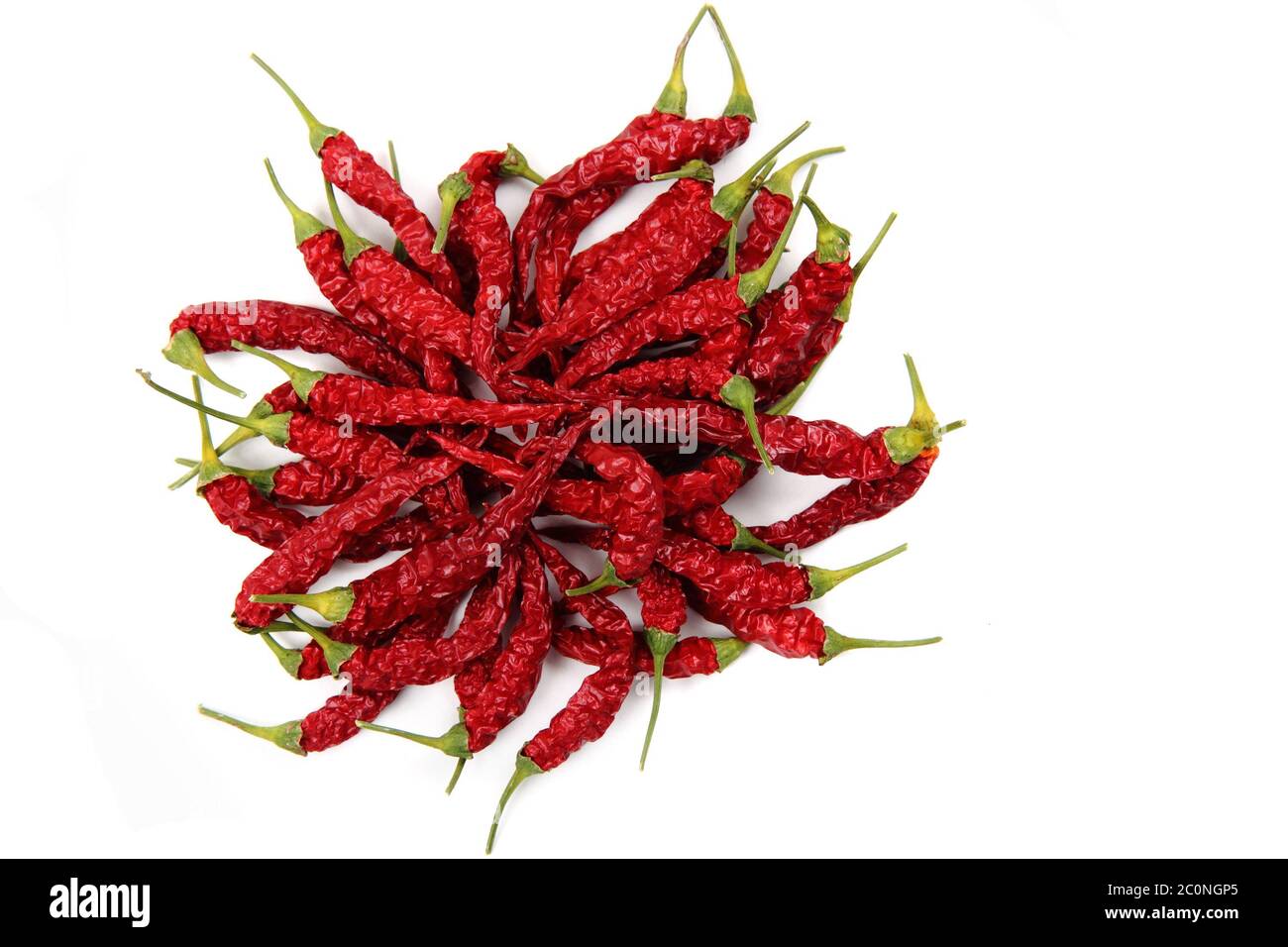 red chili isolated on the white background Stock Photo - Alamy