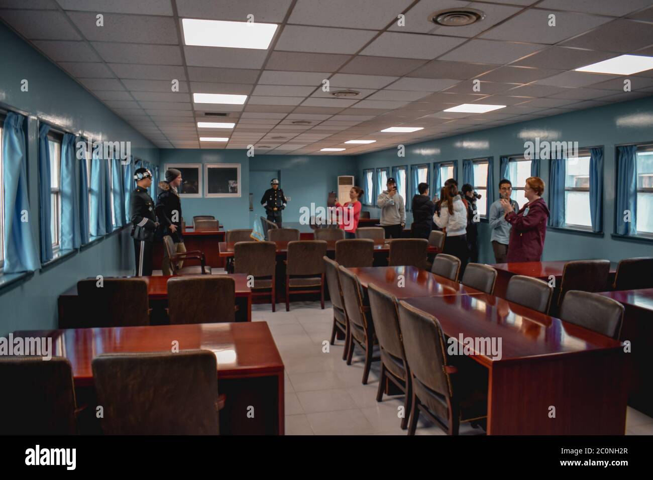 Korean border hi-res stock photography and images - Alamy