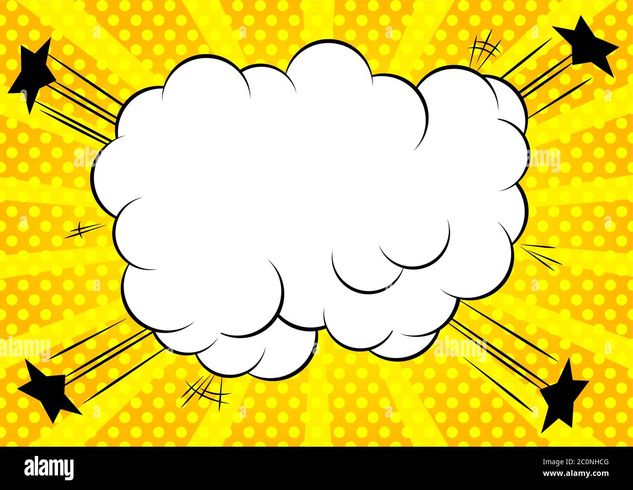 Cartoon design colored background. Comic book backdrop illustration ...