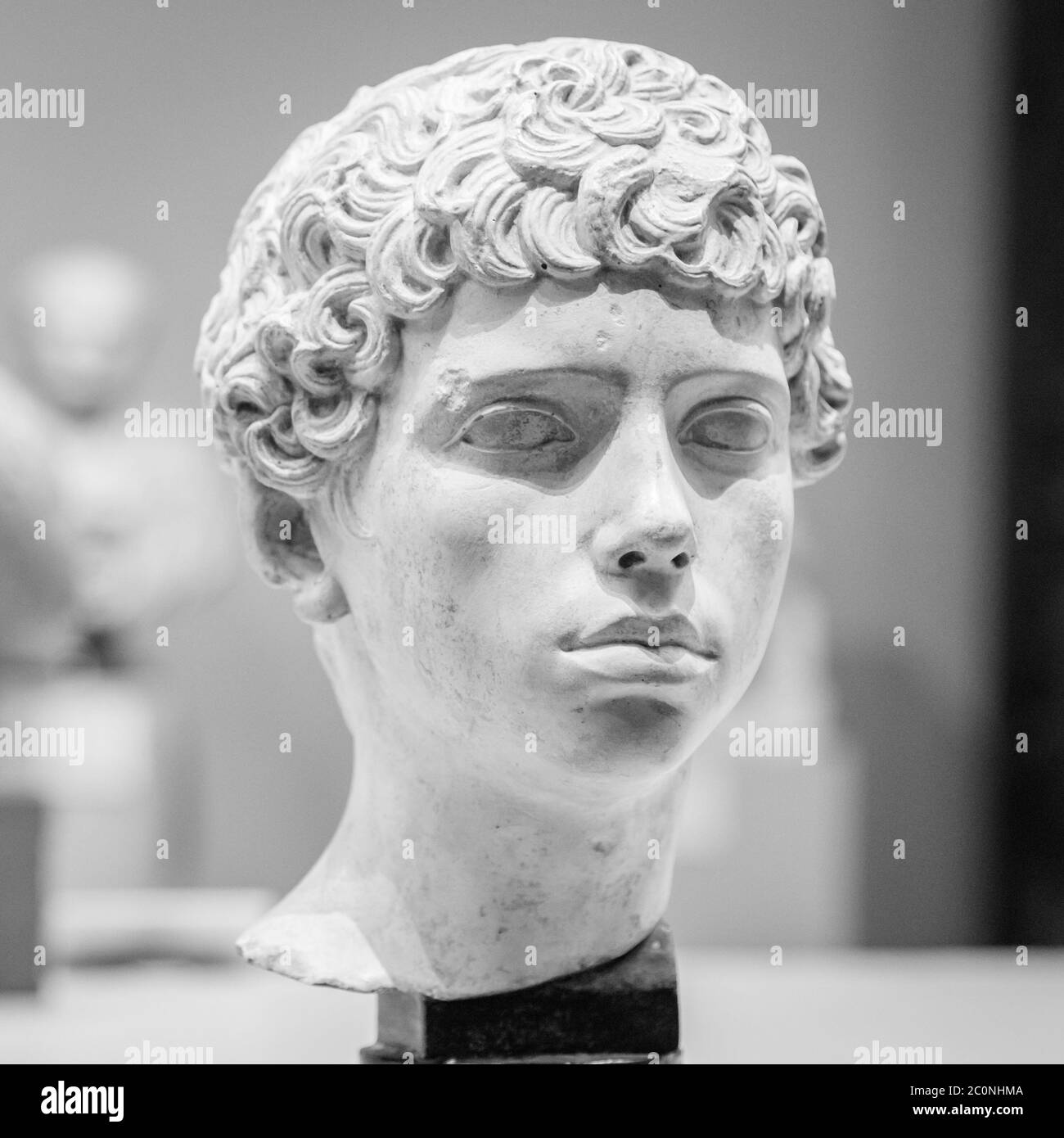The ancient marble portrait bust Stock Photo - Alamy