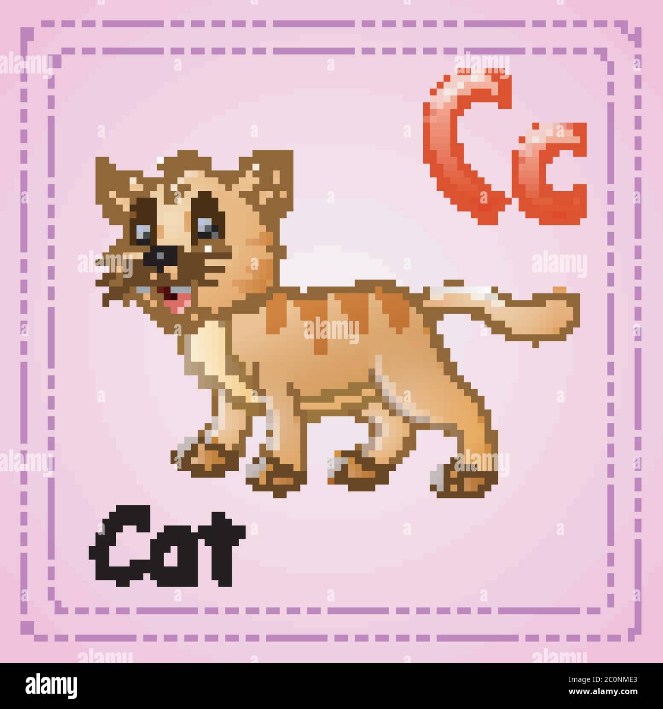 vector illustration of Animals alphabet: C is for Cat Stock Vector ... vector illustration of Animals alphabet: C is for Cat Stock Vector ...