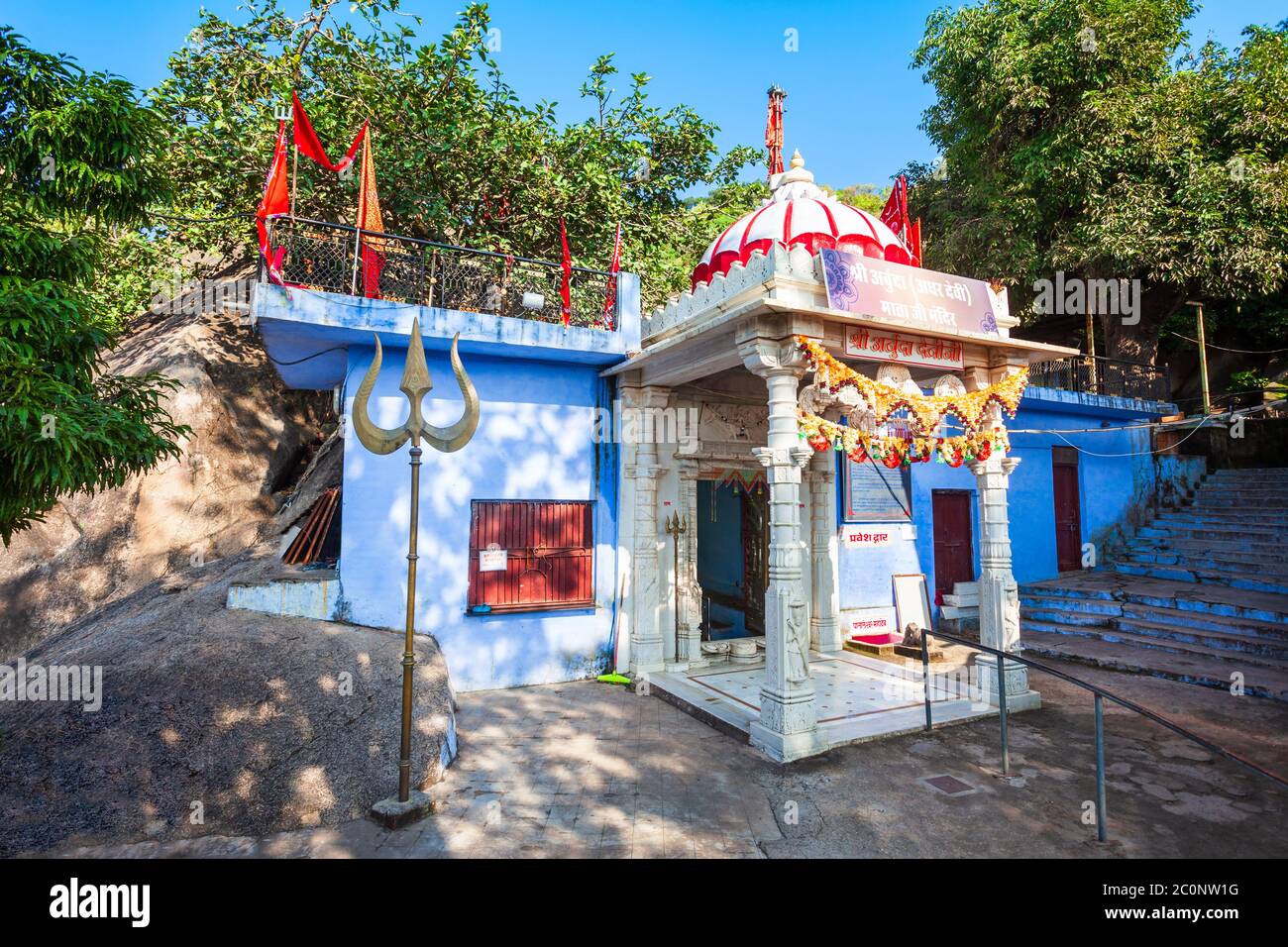Arbuda Devi Temple or Adhar Devi Temple in Mount Abu, a hill station in ...