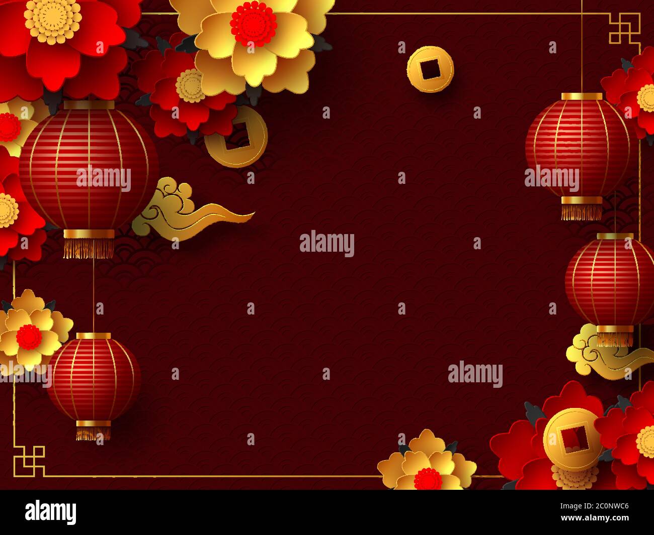 Chinese New Year banner Stock Vector Image & Art - Alamy