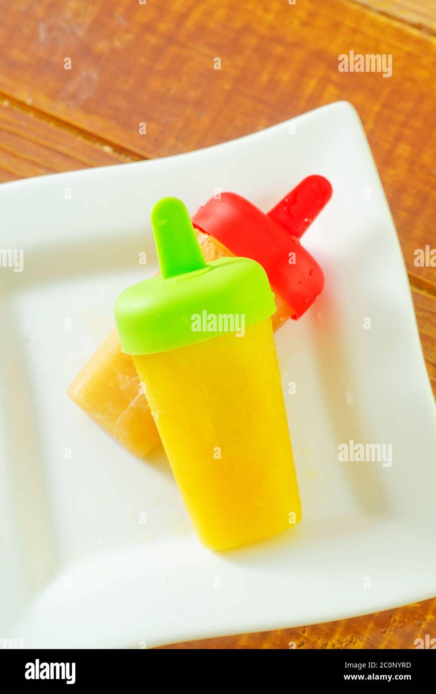 ice cream pops Stock Photo - Alamy