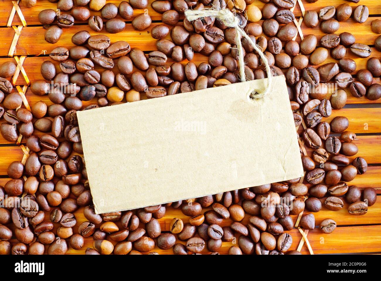 coffee and blank Stock Photo - Alamy