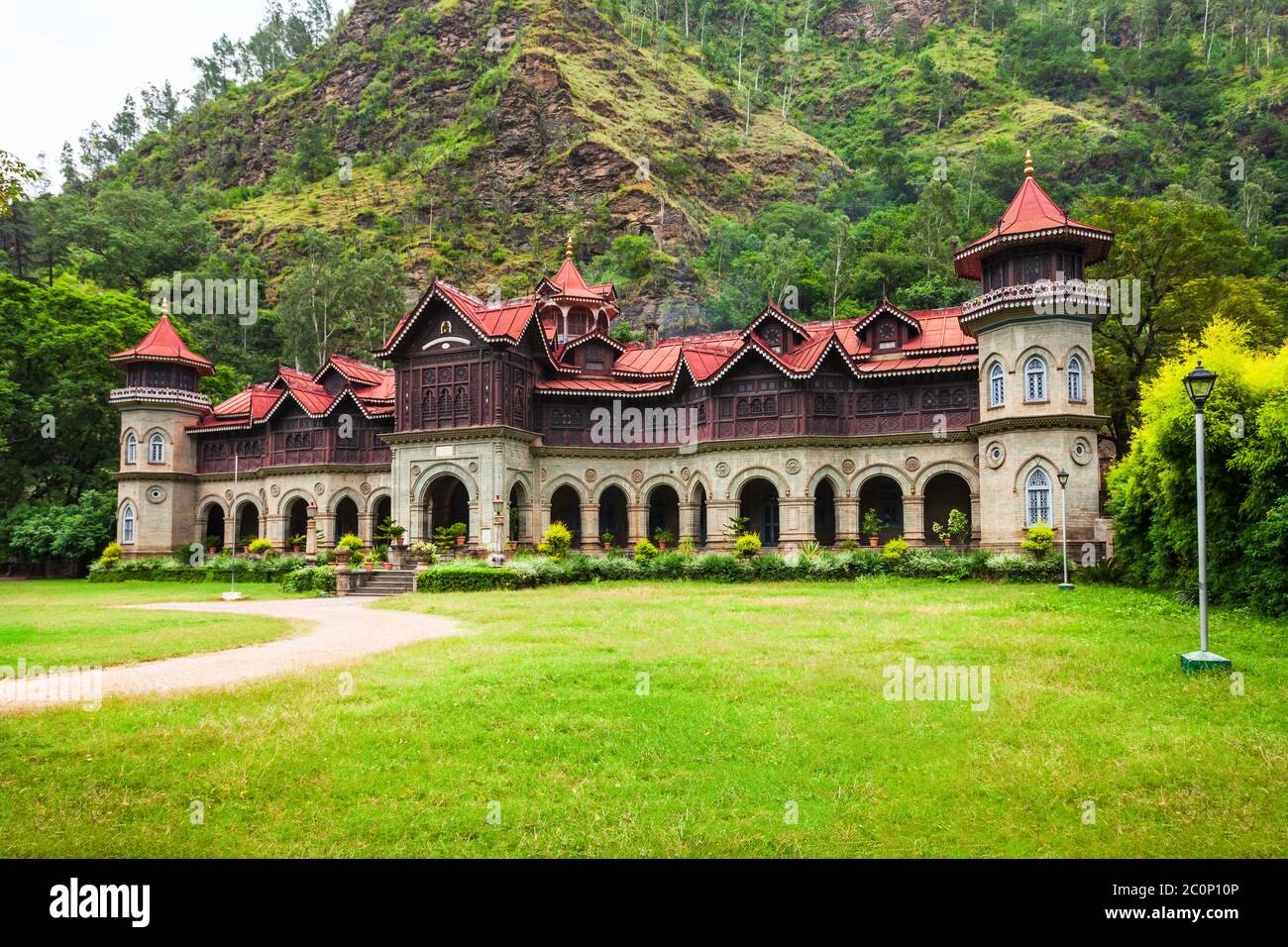 Padam Palace in Rampur Bushahr town, Himachal Pradesh state in India ...