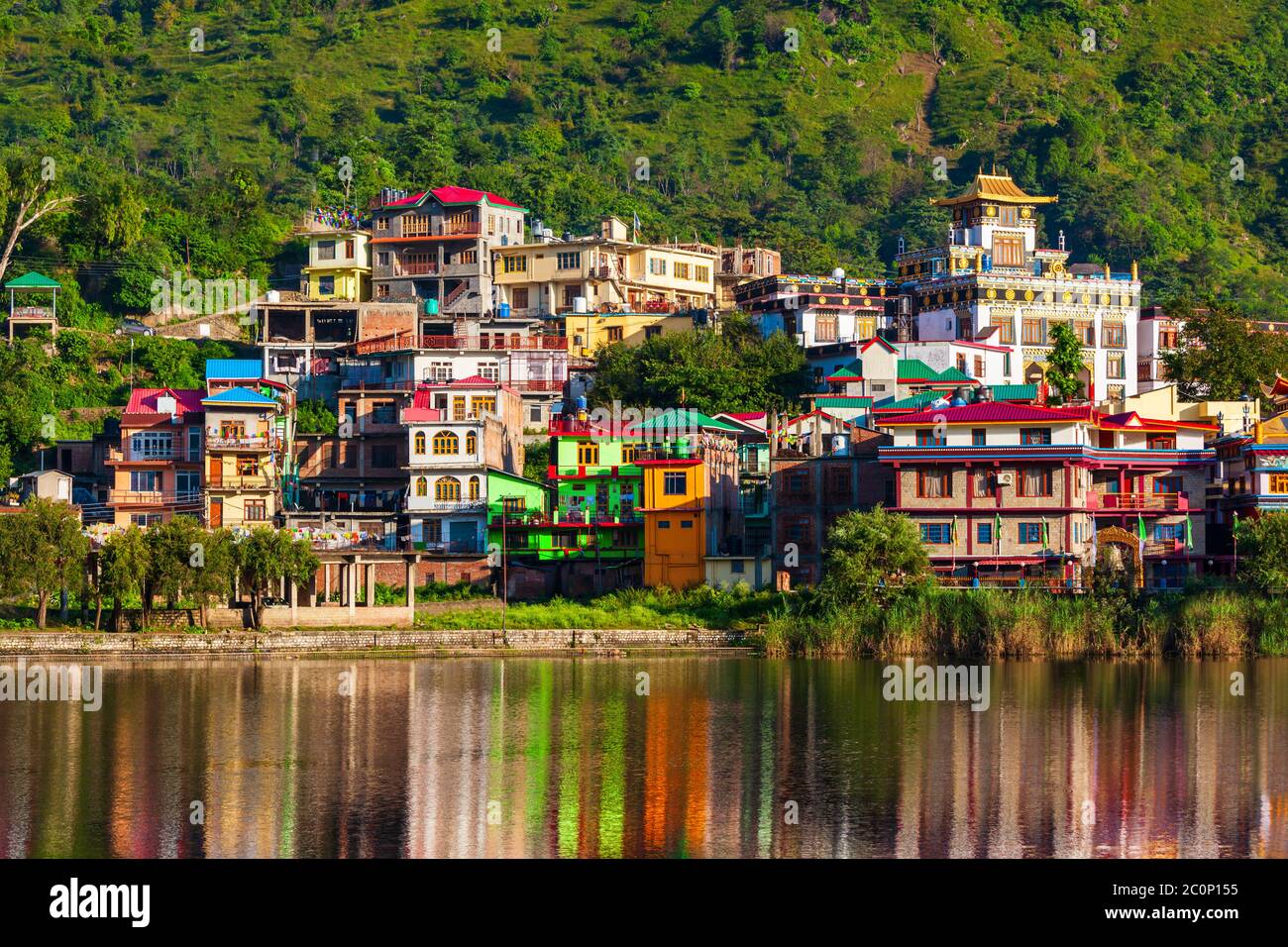 Rewalsar or Tso Pema is a small town, lake and buddhist pilgrimage ...