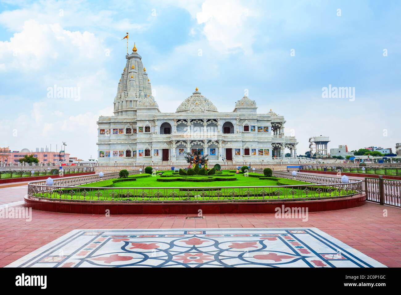 Prem mandir vrindavan hi-res stock photography and images - Alamy