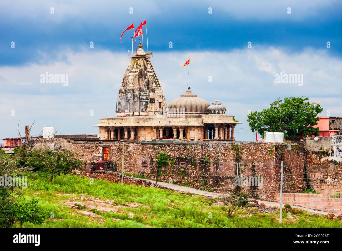 Kalika Mata Temple in Chittor Fort in Chittorgarh city, Rajasthan state ...
