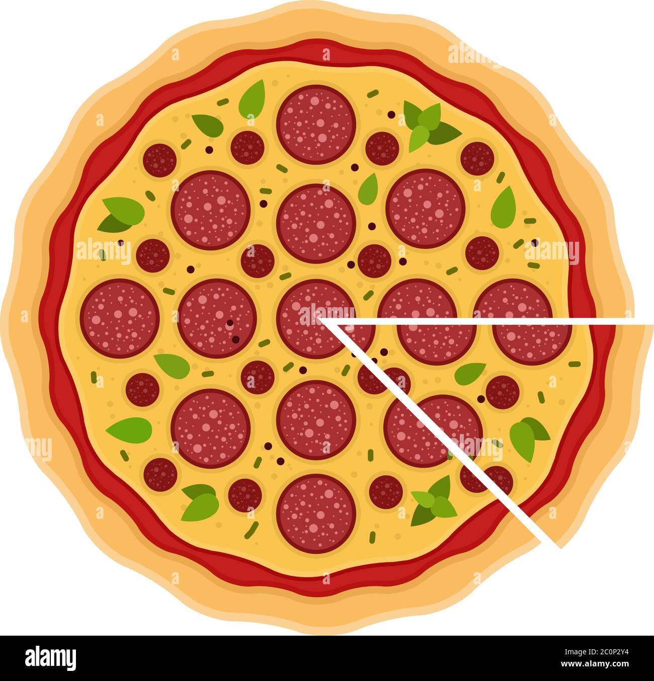 Pepperoni Pizza Clipart Clipart Best