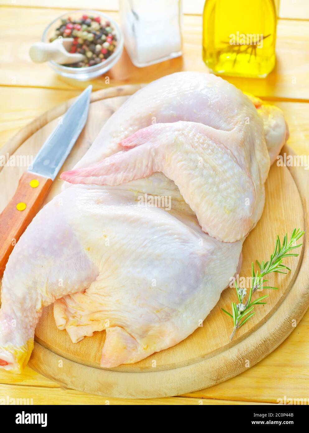 Trussed chicken hi-res stock photography and images - Alamy