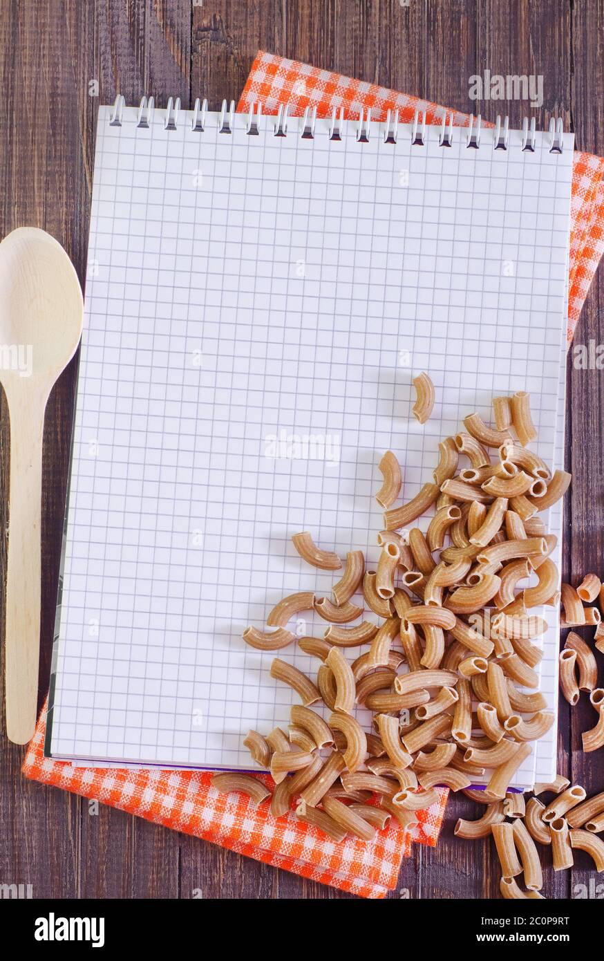 note for recipe Stock Photo - Alamy