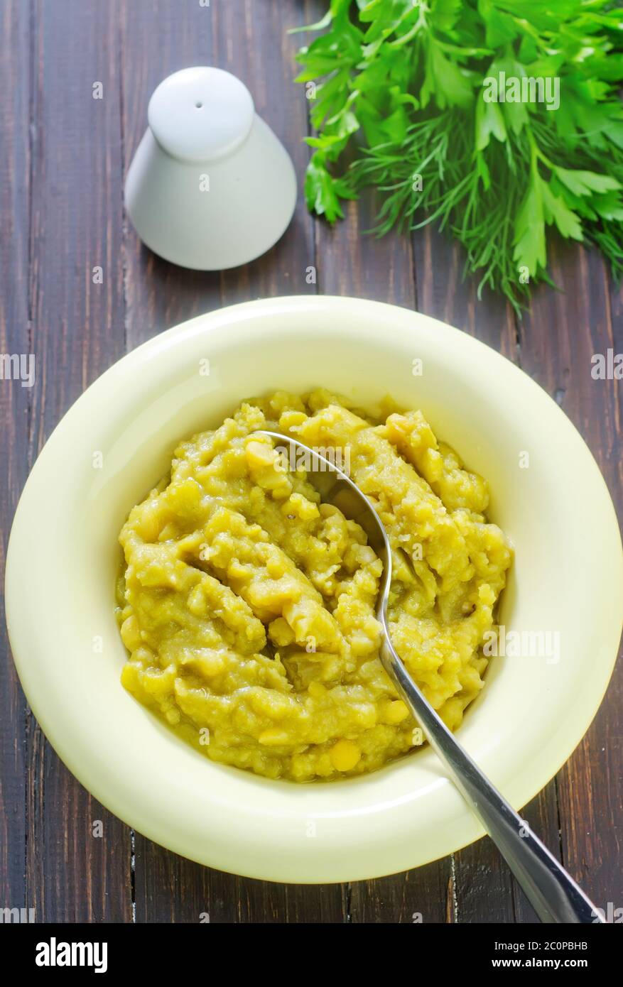 mashed mung beans Stock Photo - Alamy
