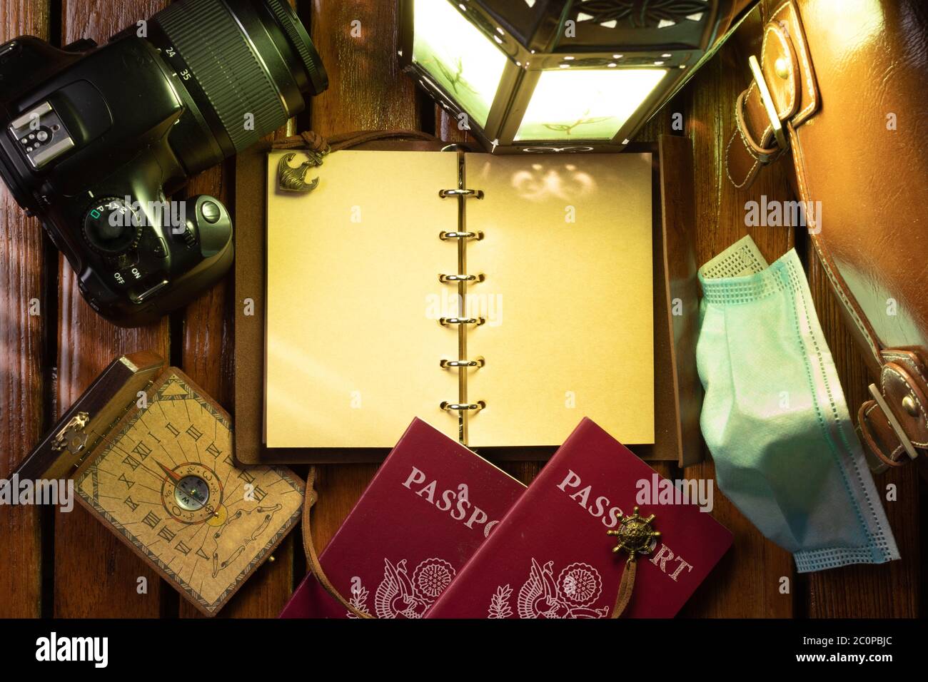 Map camera diary hi-res stock photography and images - Alamy