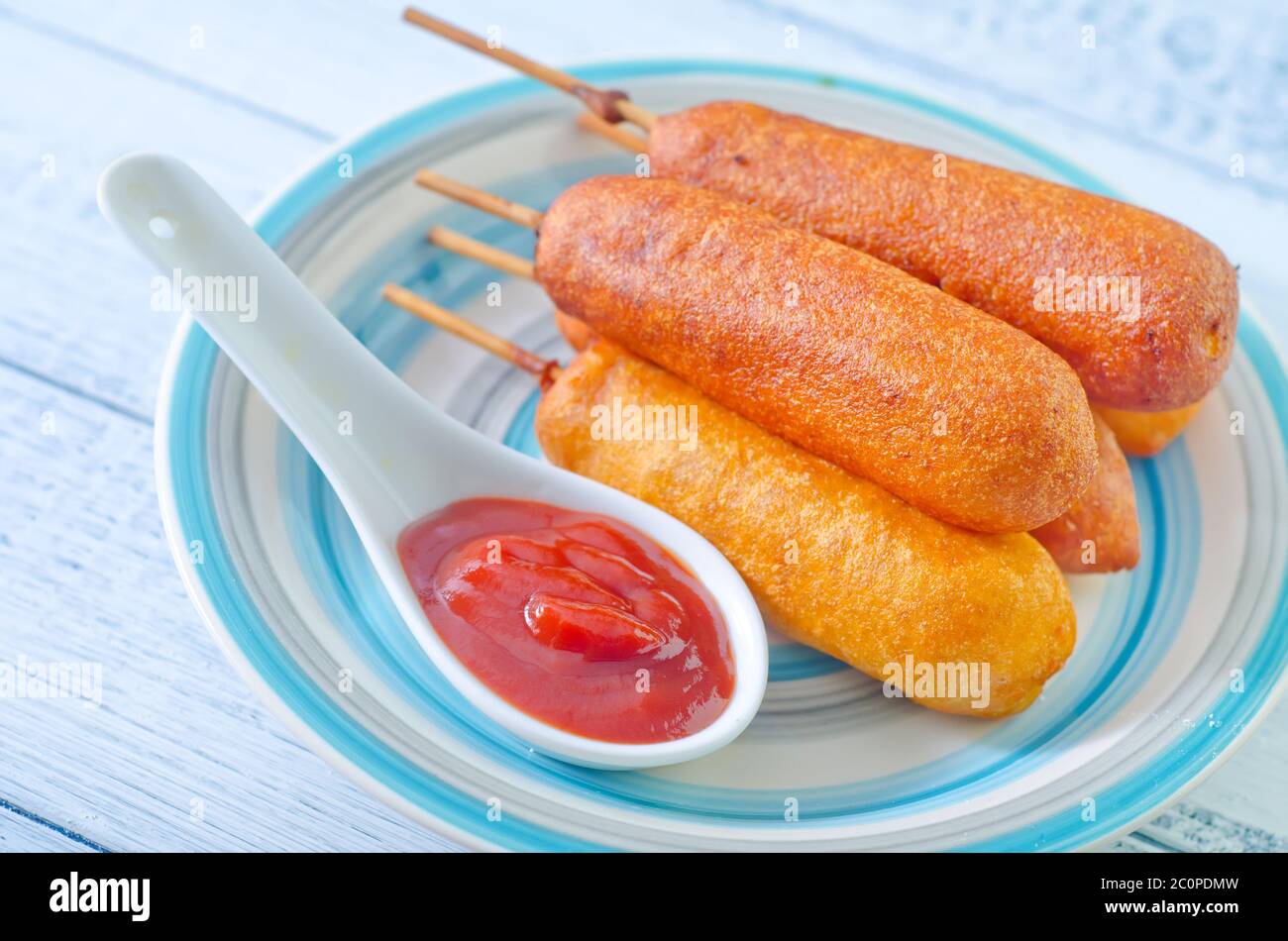 Corndogs hi-res stock photography and images - Alamy