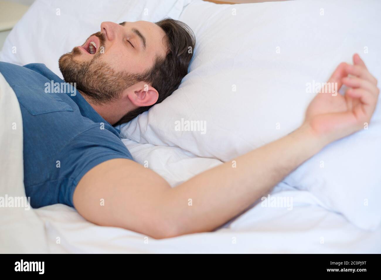 Loud snoring hi-res stock photography and images - Alamy