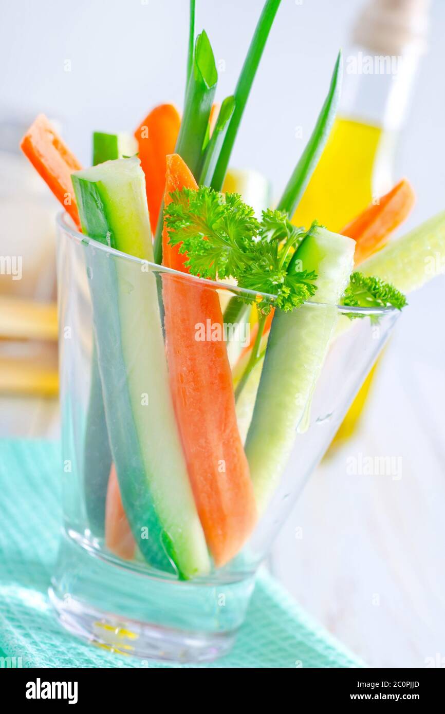 Healthy carrot batons hi-res stock photography and images - Alamy