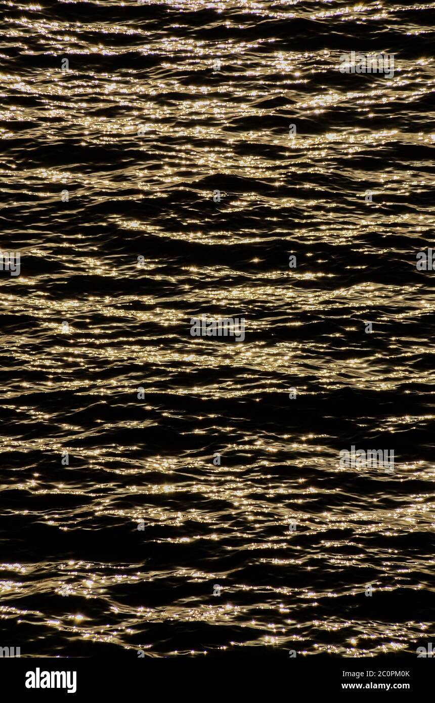 Detailed Texture Of Sea Water Stock Photo - Alamy