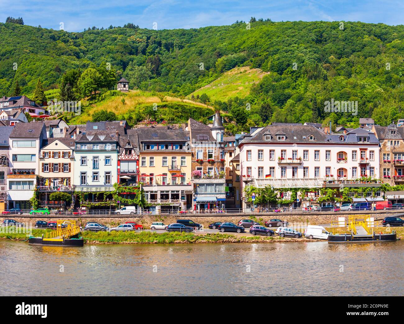 Cochem old town and Mosel river in Germany Stock Photo - Alamy