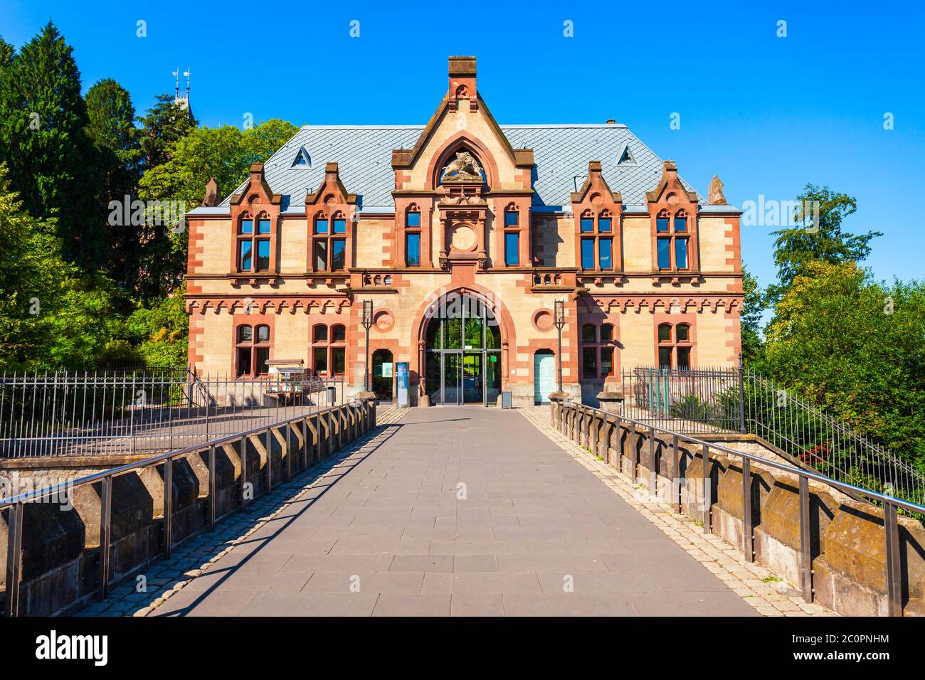 Schloss Drachenburg Castle is a palace in Konigswinter on the Rhine ...