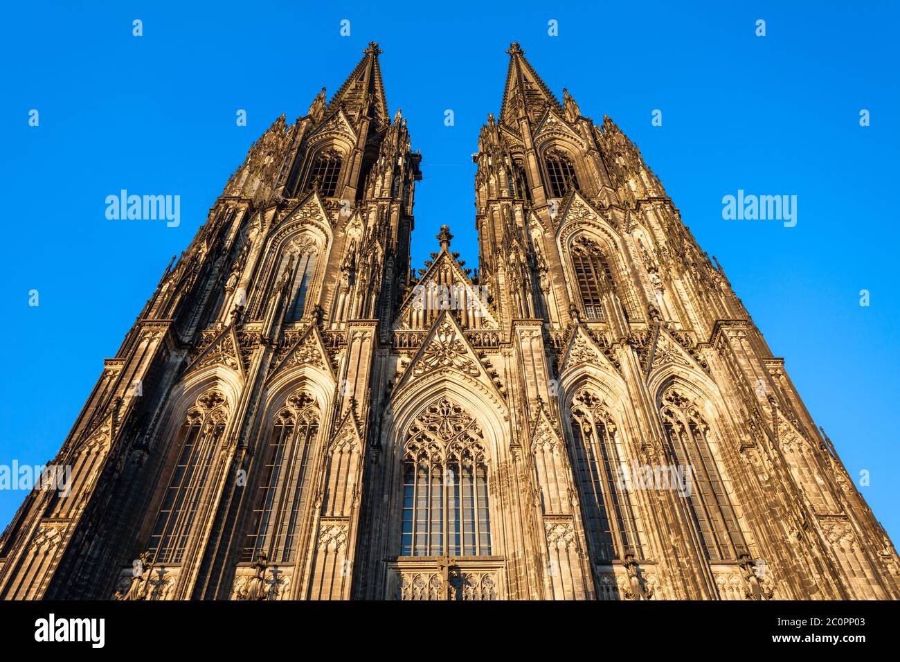Cologne Cathedral is the main catholic church in Cologne city in ...