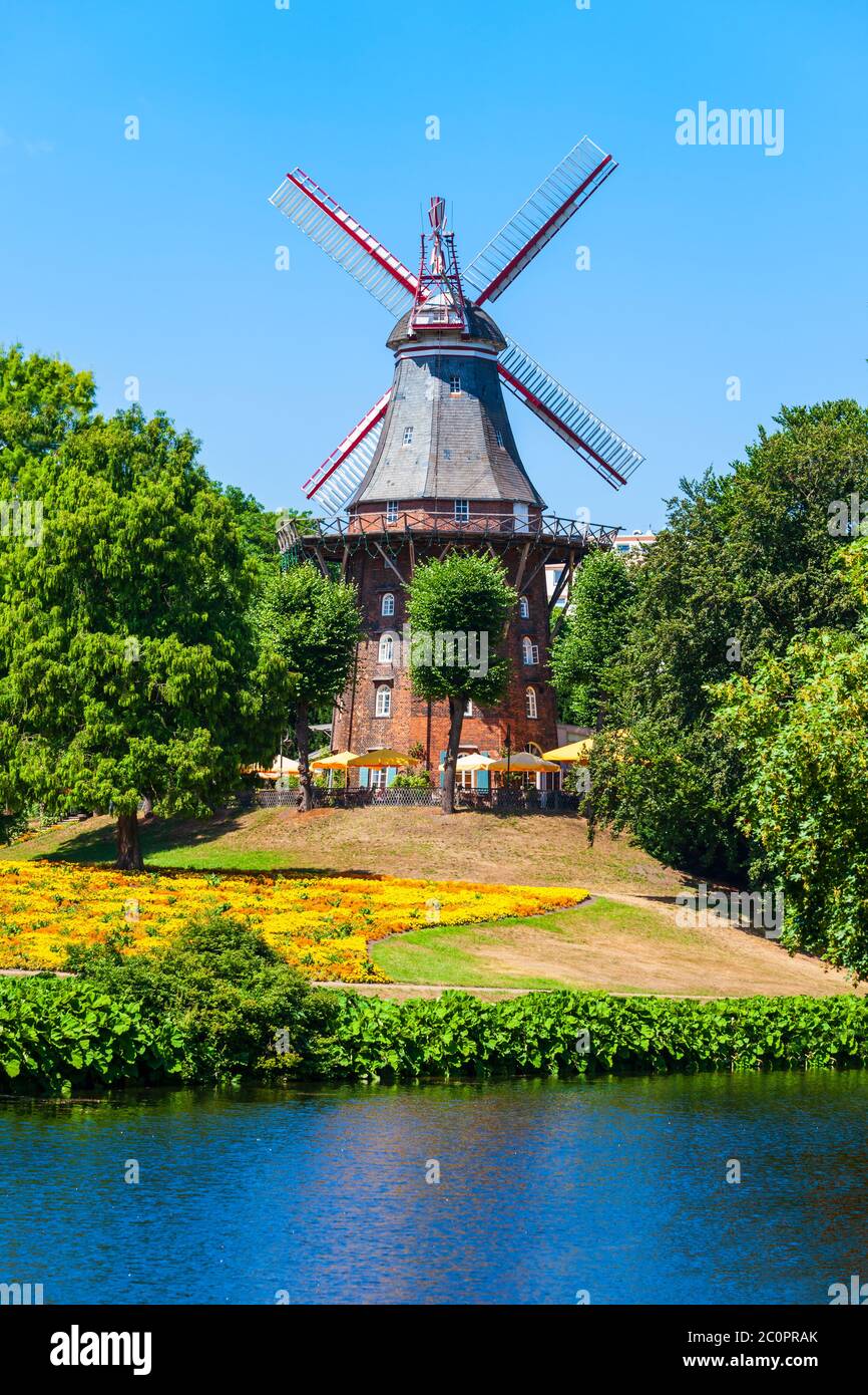 Old windmill in bremen hi-res stock photography and images - Alamy