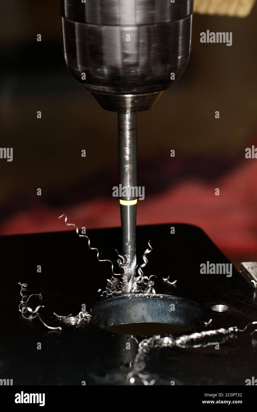 Detail close up cnc machine hi-res stock photography and images - Alamy