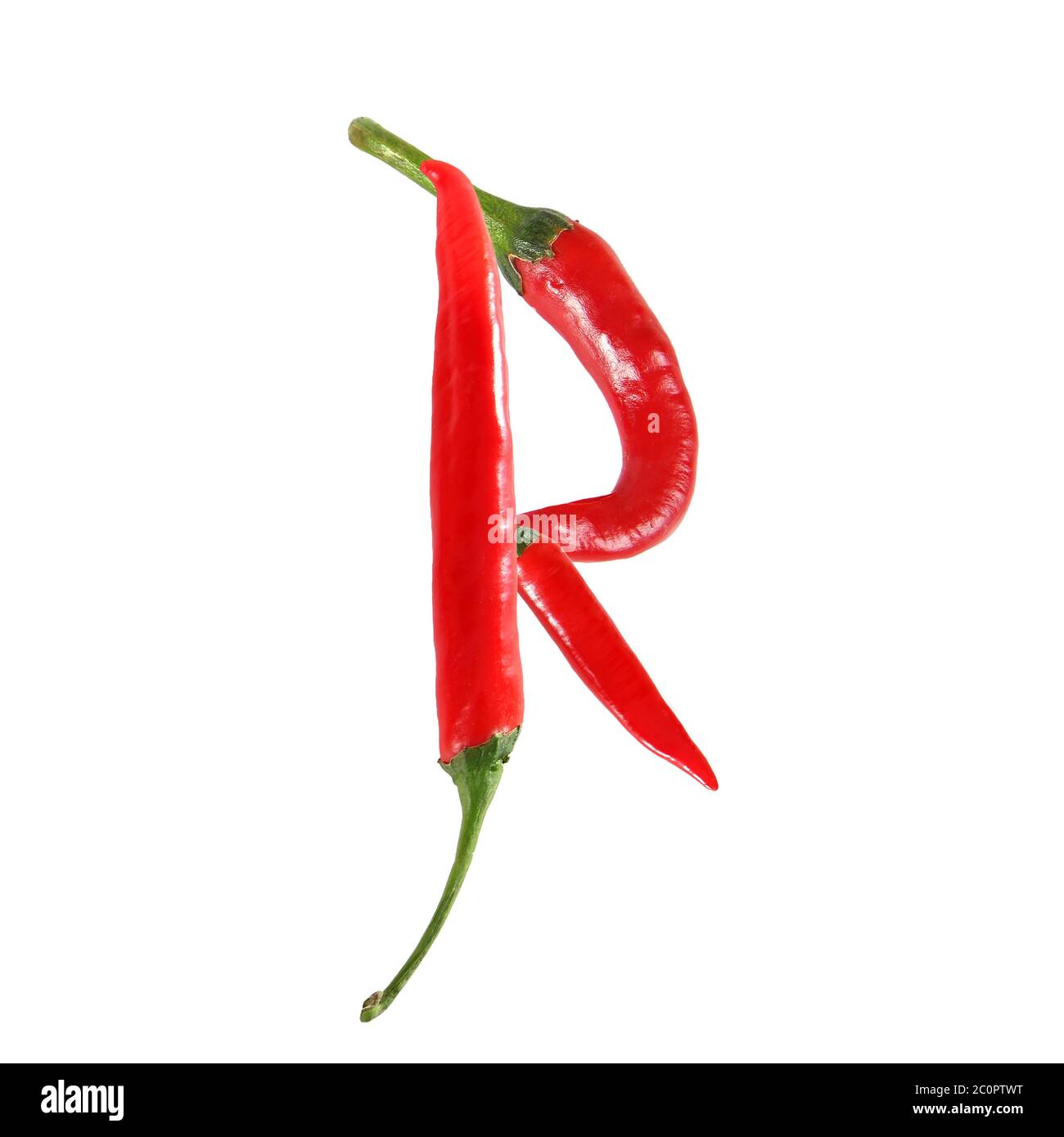 Single chili Cut Out Stock Images & Pictures - Alamy