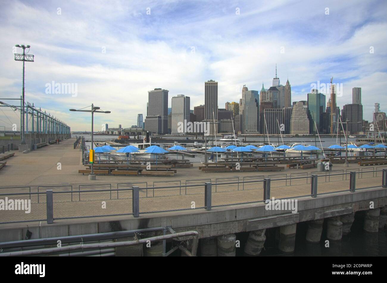 New York City skyline on an Octobers day Stock Photo - Alamy