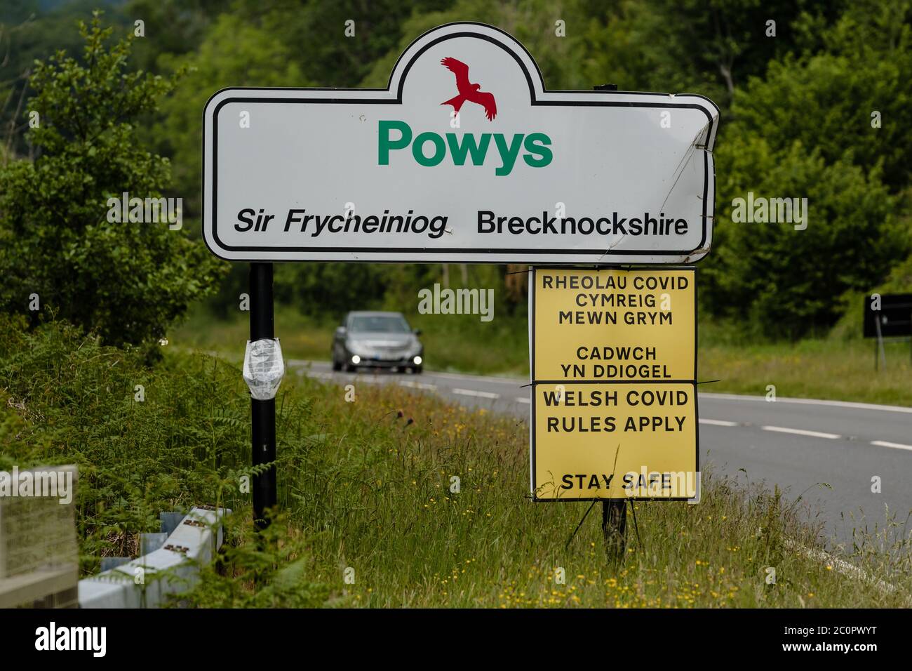 Welsh covid rules apply hi-res stock photography and images - Alamy