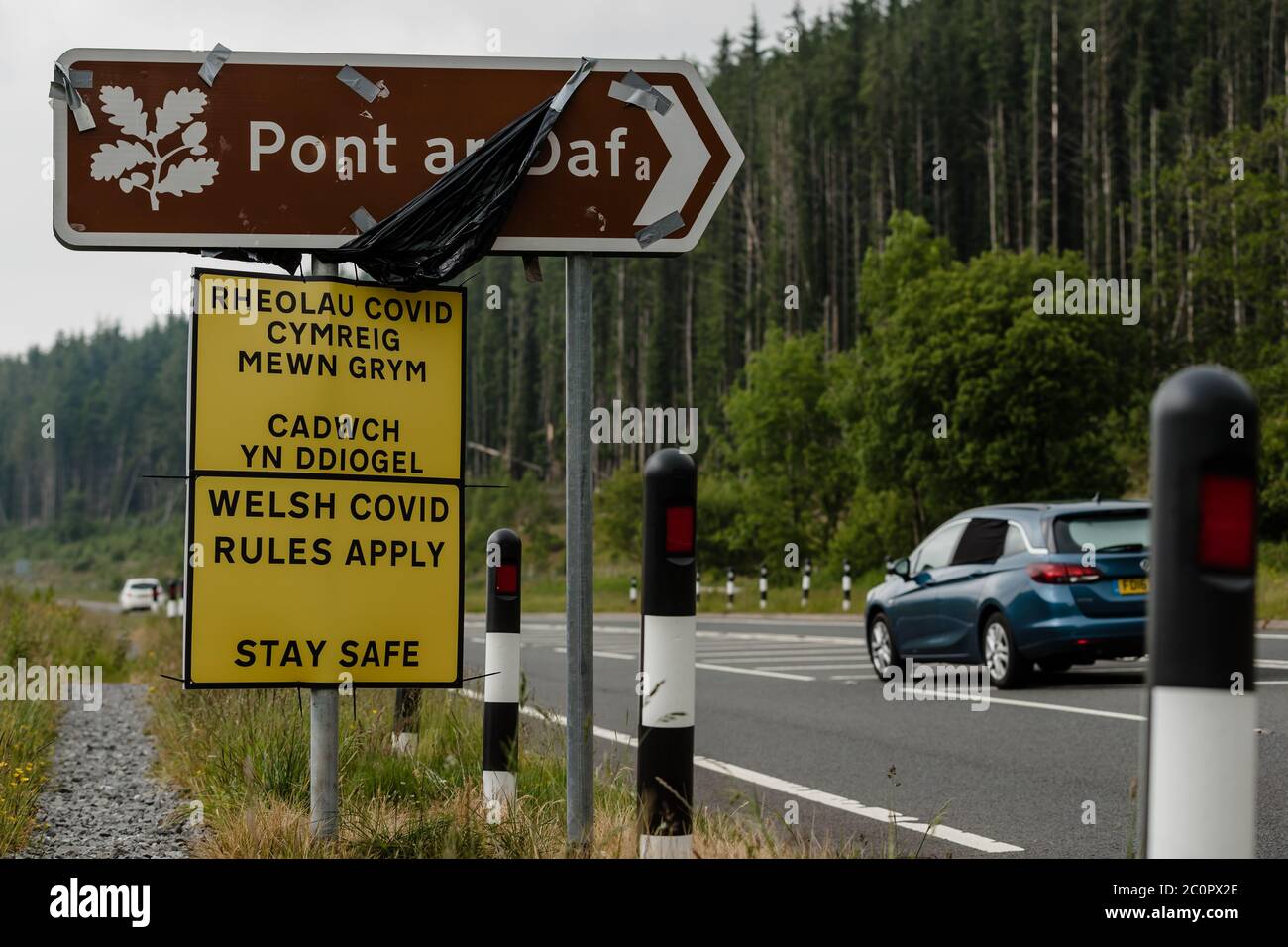 Welsh covid rules apply hi-res stock photography and images - Alamy