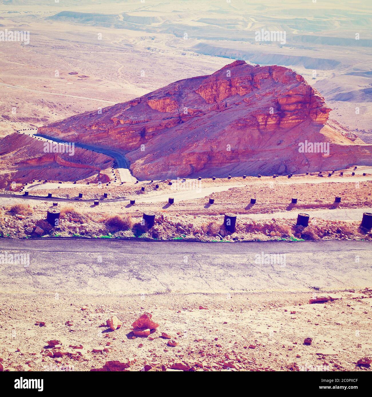 Desert in Israel Stock Photo - Alamy
