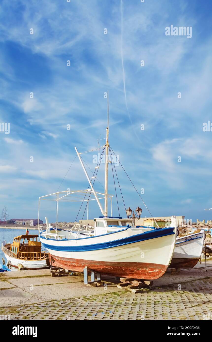 Purse seiner fishing boat hi-res stock photography and images - Alamy