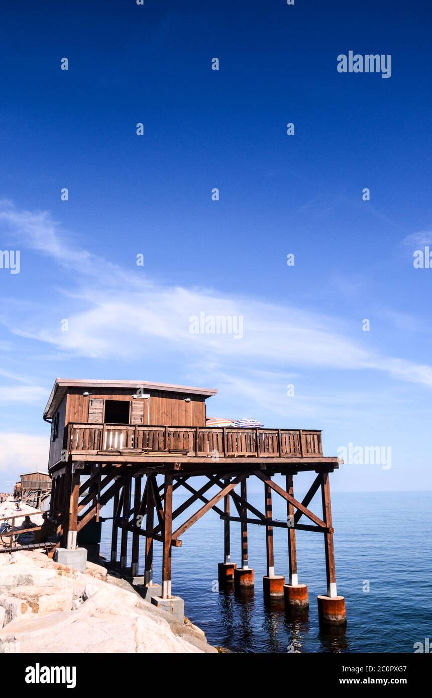 Traditional Fishing House Stock Photo - Alamy