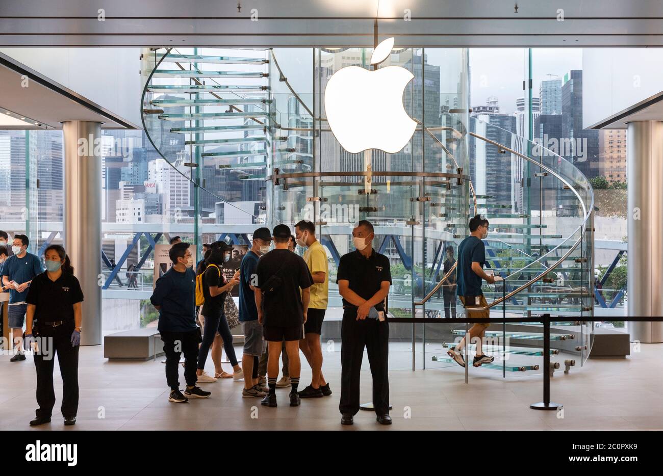 Apple Store Employee Standing