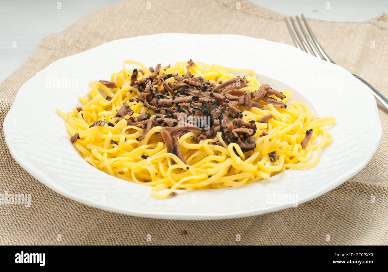 Tajarin truffle hi-res stock photography and images - Alamy
