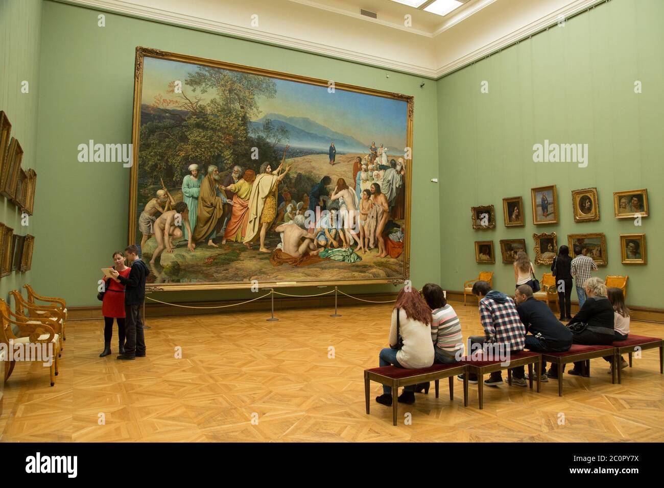 Tretyakov gallery interior hi-res stock photography and images - Alamy