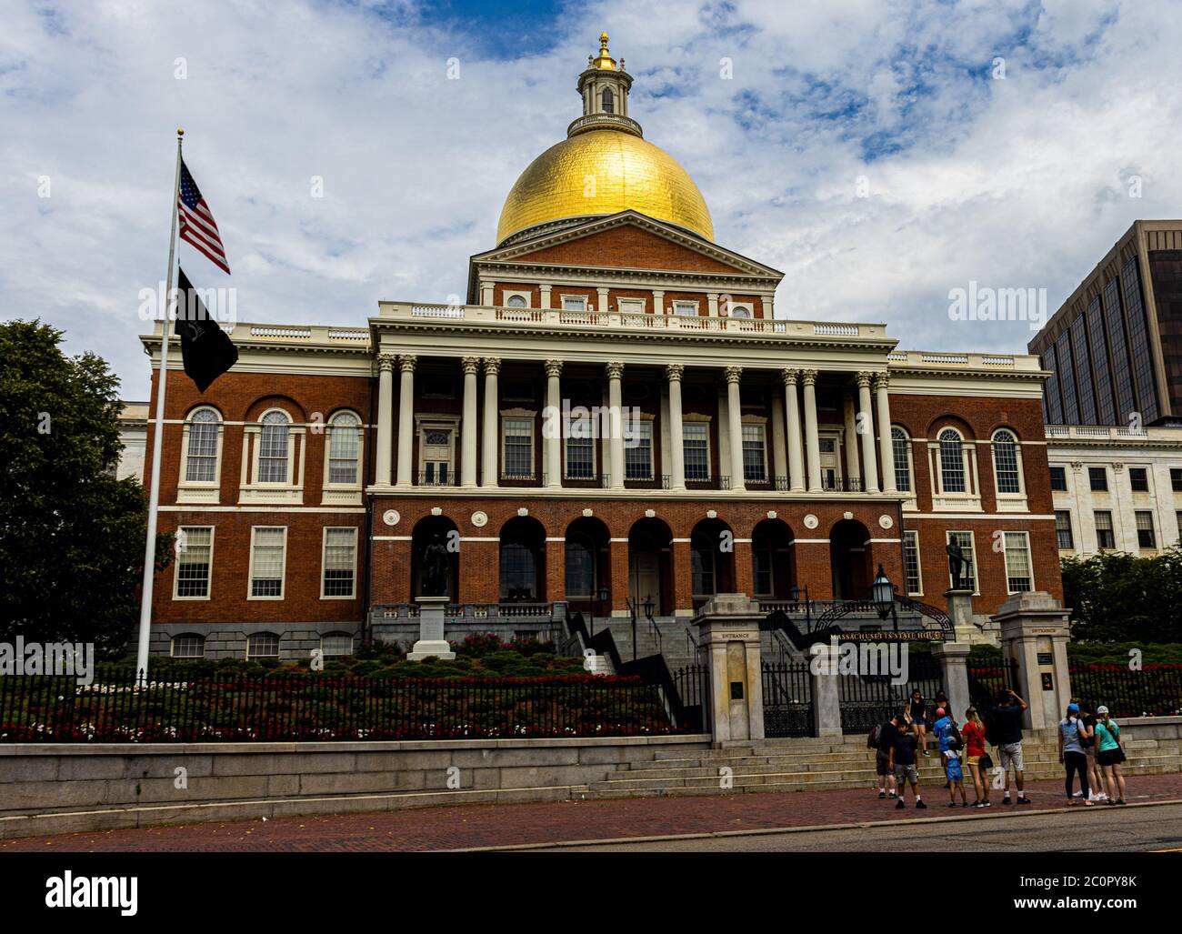 Bostonian flag hi-res stock photography and images - Alamy