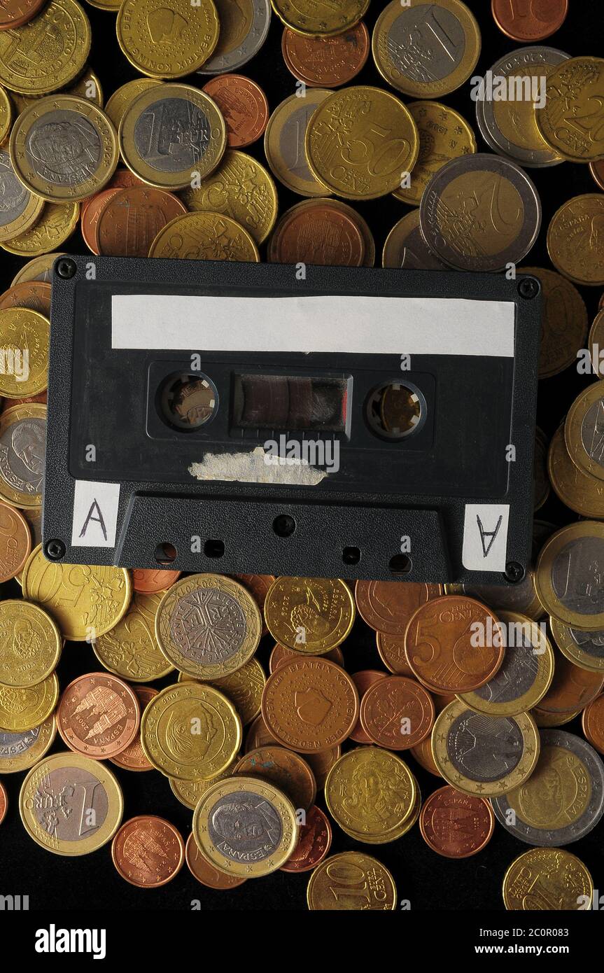 Money and Music Concept Stock Photo - Alamy