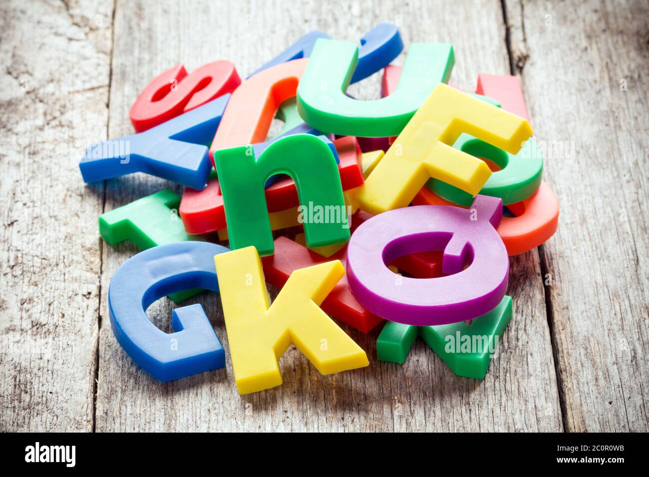 Plastic letters hi-res stock photography and images - Alamy