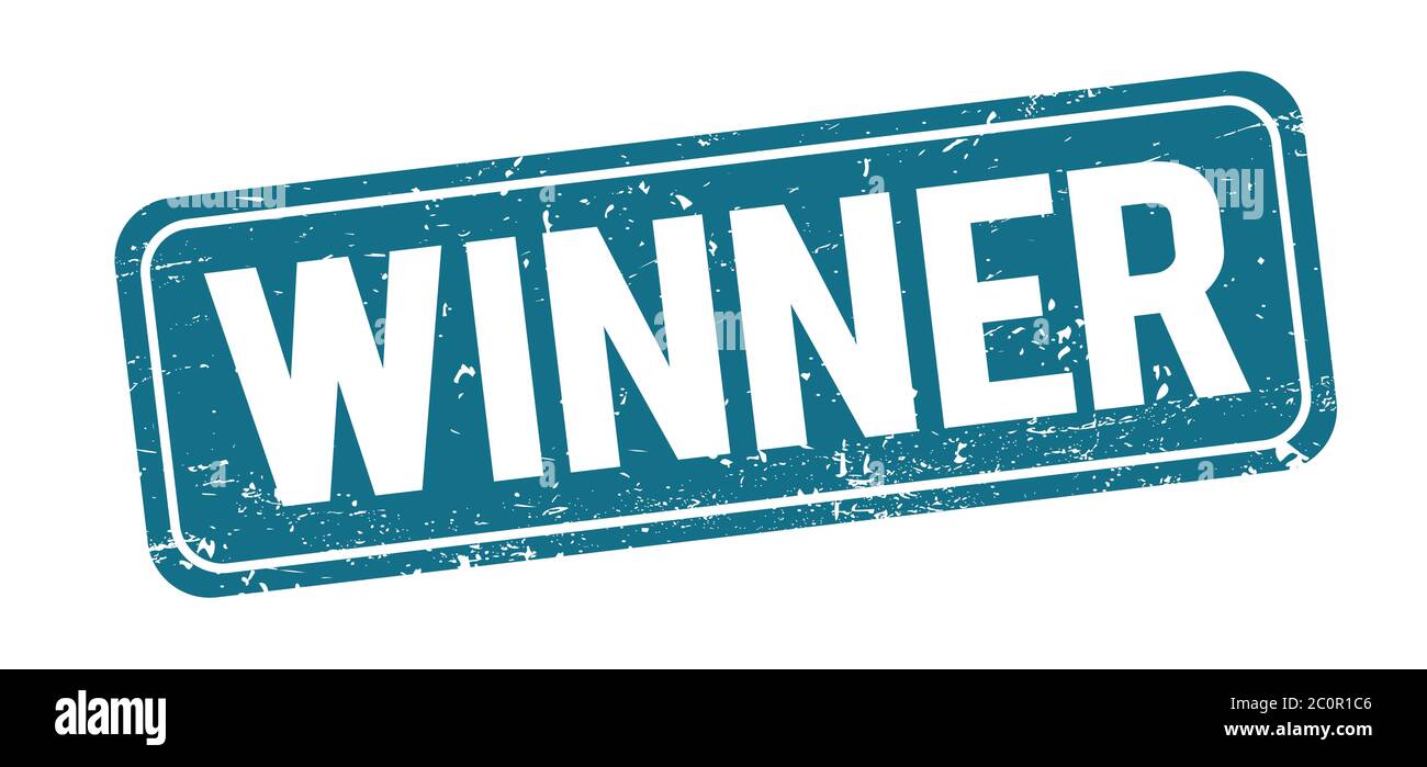 WINNER blue grungy rectangle stamp Stock Photo - Alamy WINNER blue grungy rectangle stamp Stock Photo - Alamy
