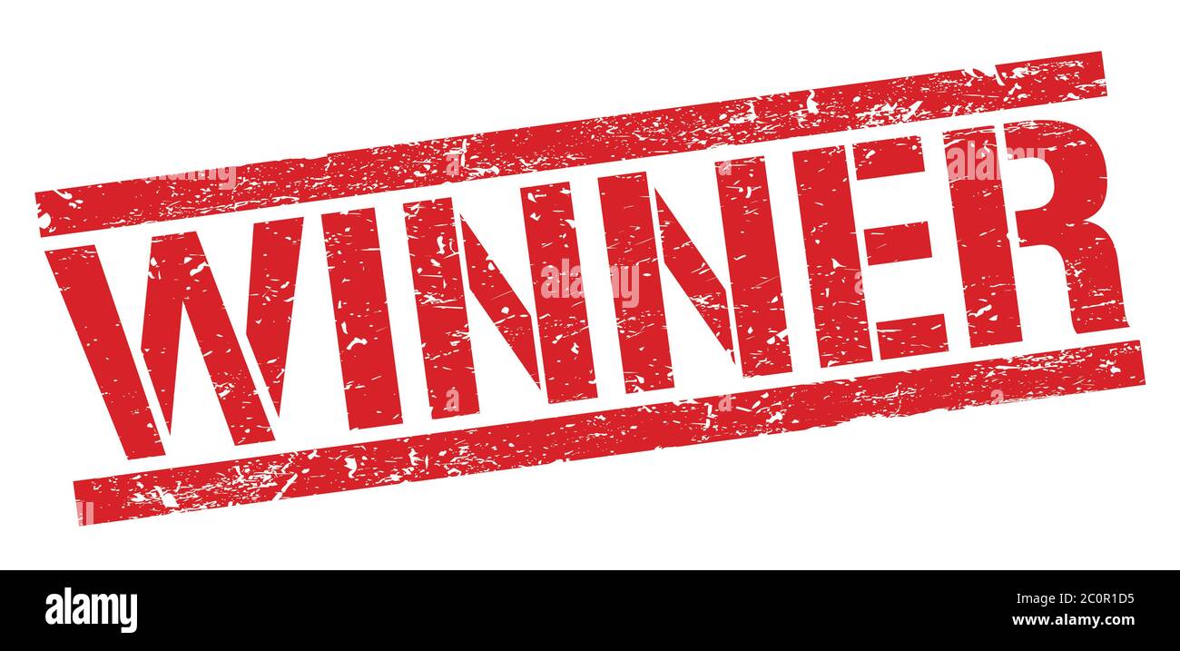 WINNER red rectangle grungy stamp Stock Photo - Alamy WINNER red rectangle grungy stamp Stock Photo - Alamy