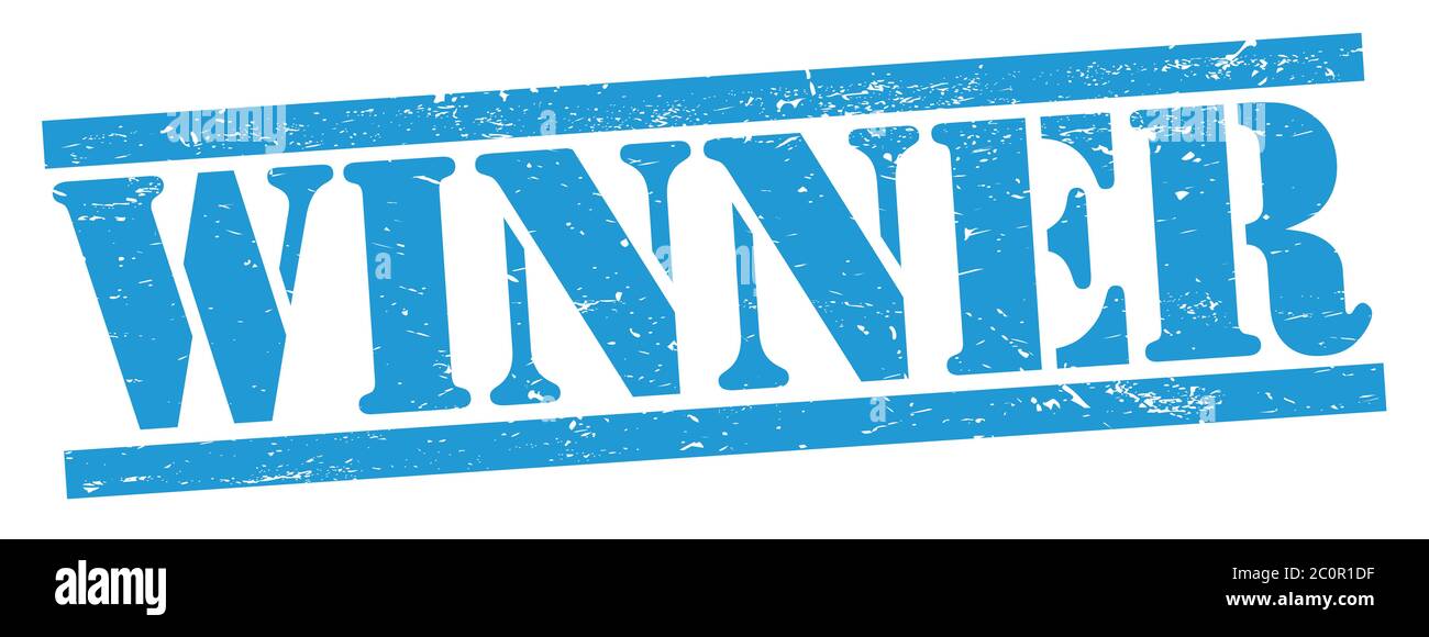 WINNER blue grungy rectangle stamp Stock Photo - Alamy WINNER blue grungy rectangle stamp Stock Photo - Alamy