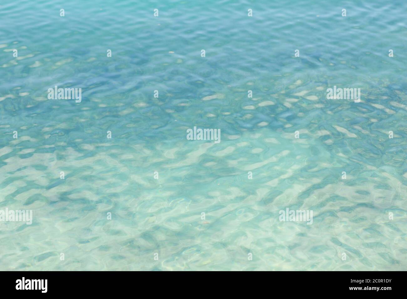 Lagoon with blue turquoise water Stock Photo - Alamy